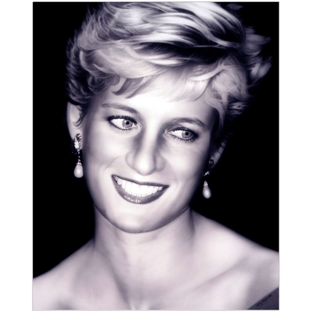 Princess Diana Paper Print – Dreamers Art Collective