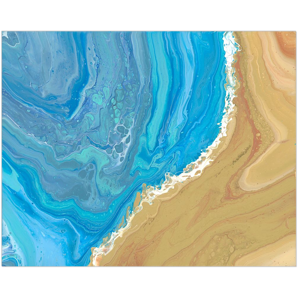 Sea of Serenity Paper Print – Dreamers Art Collective